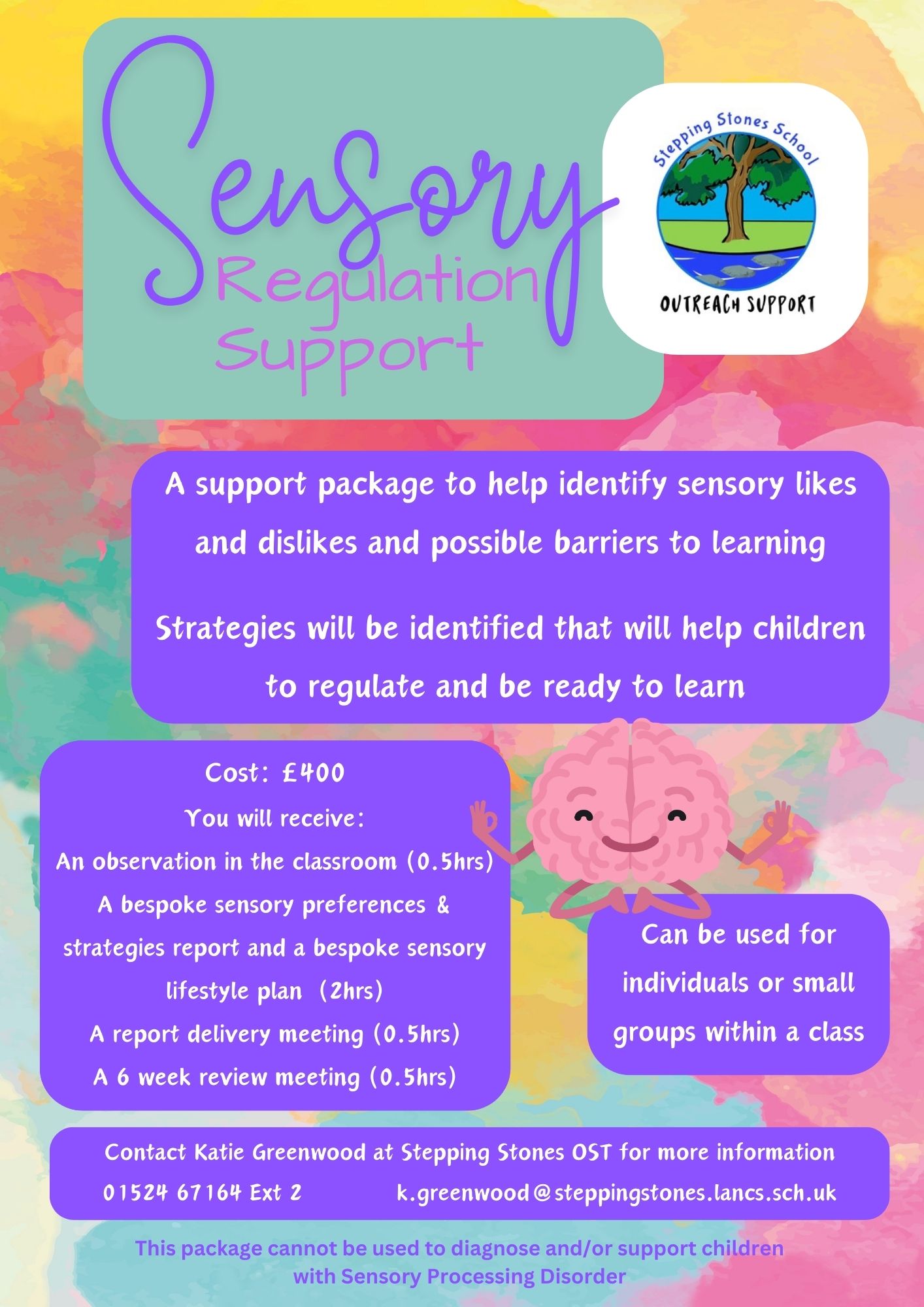 Requests for Support | Stepping Stones Short Stay School